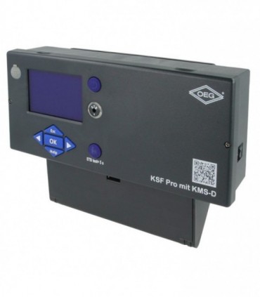 Tableau de commande avec régulation KMS D avec sondes et fiche brûleur