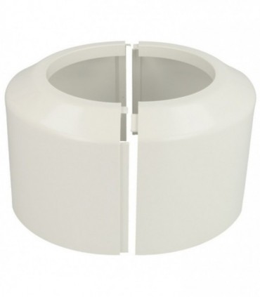 Roseta opaca, 2 elementos dn110 para montaje horizontal de 90°