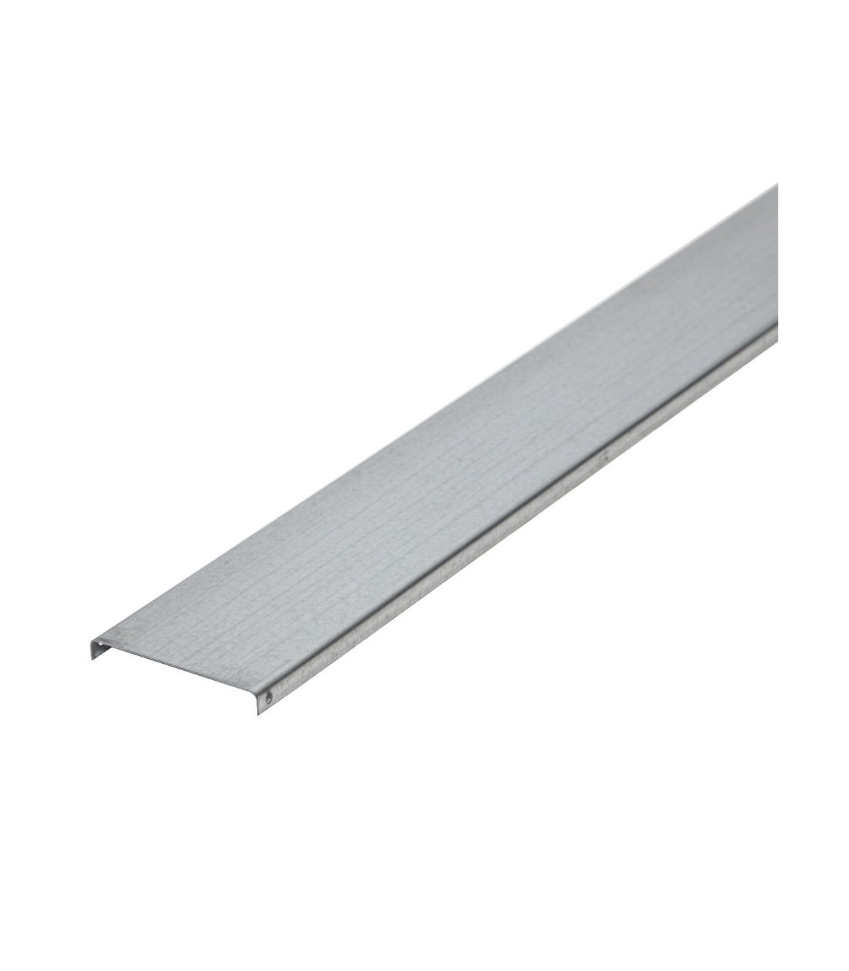 Tapa de cable 100 x 2000 mm no perforada galvanizada