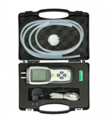 Differential gauge with pc interface 0-200 mbar