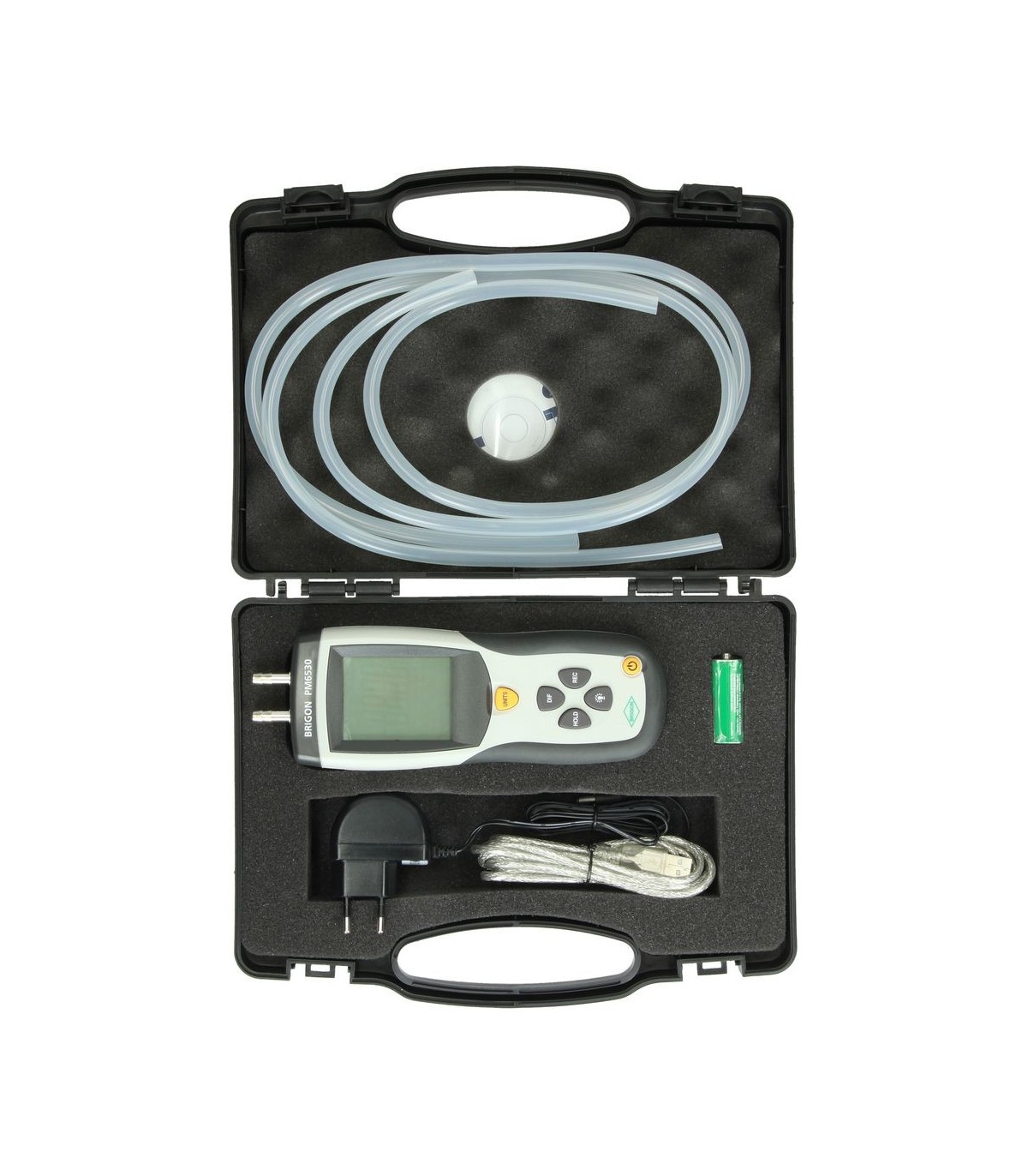 Differential gauge with pc interface 0-200 mbar