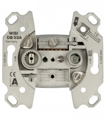 Wisi terminal universal socket 4db 5-2400 mhz, db03a