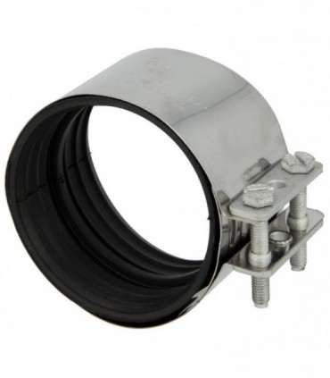 Cv dn150 connector, stainless steel for cast iron pipes