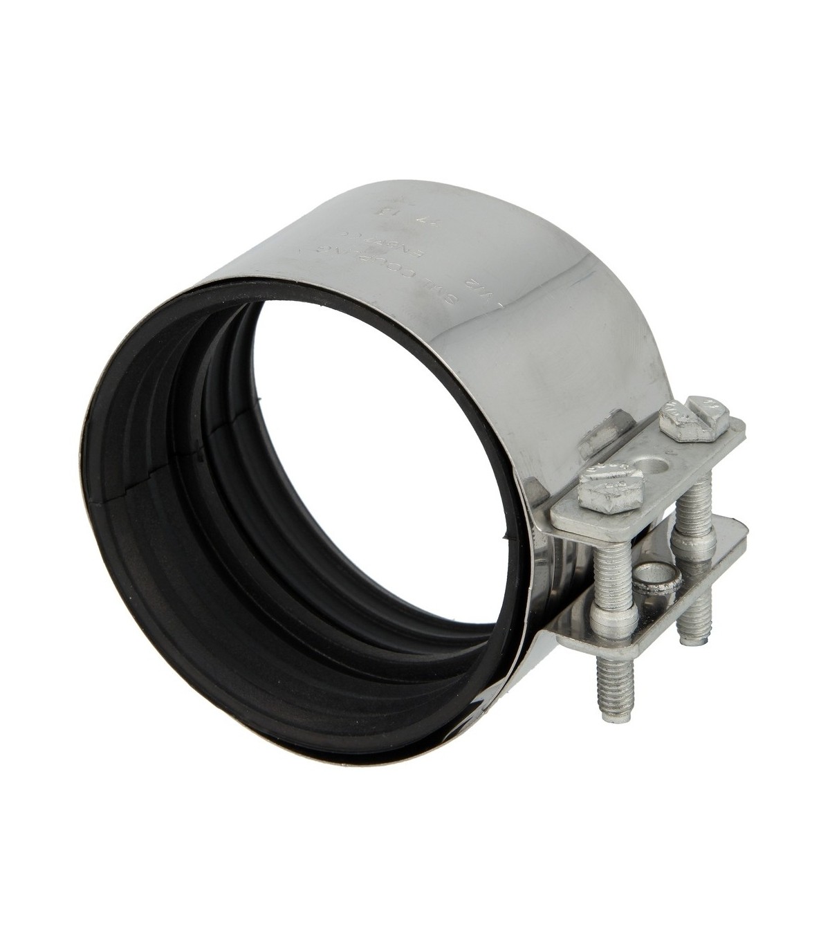 Cv dn150 connector, stainless steel for cast iron pipes
