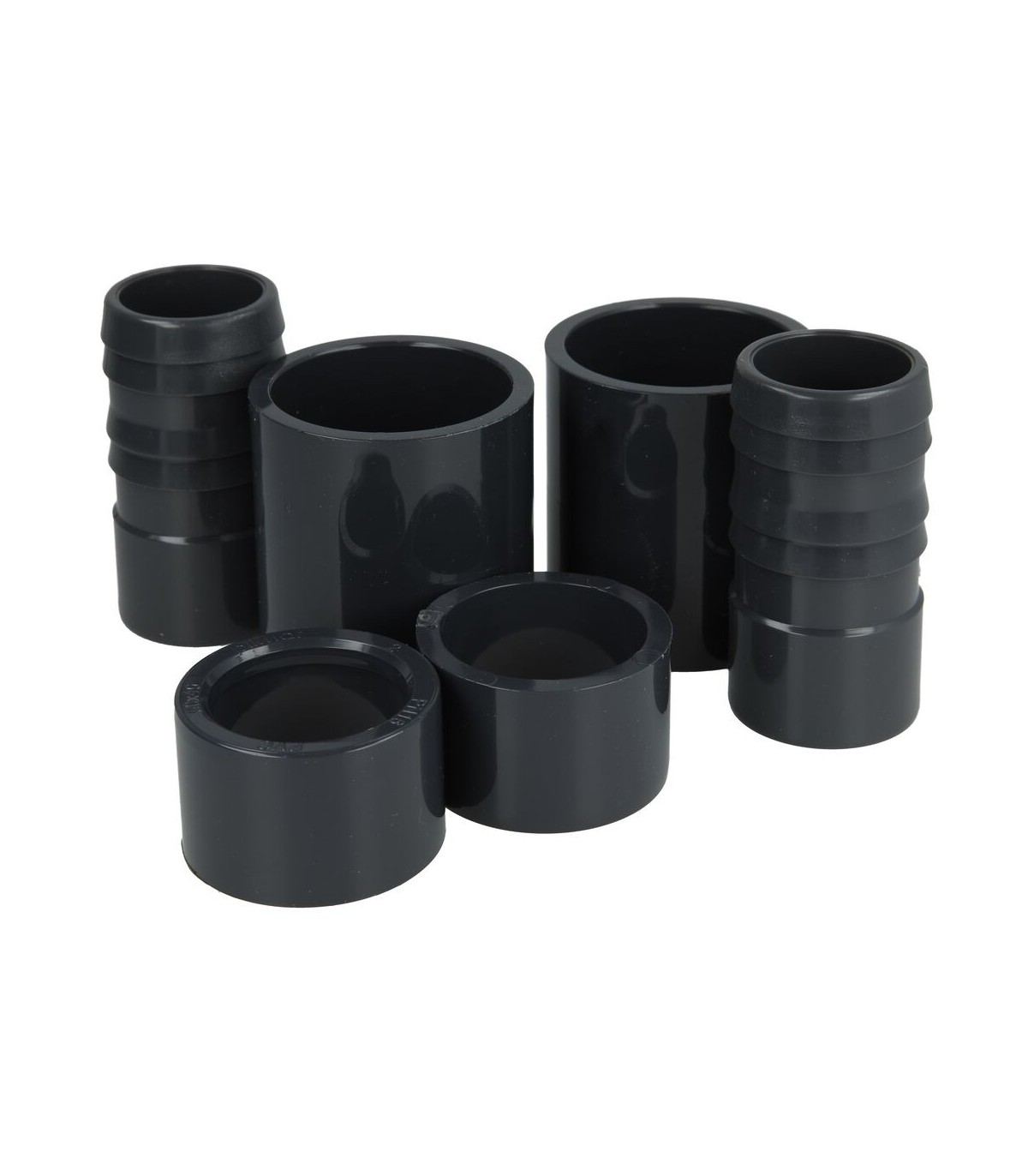 Solar connection set for solar pipes
