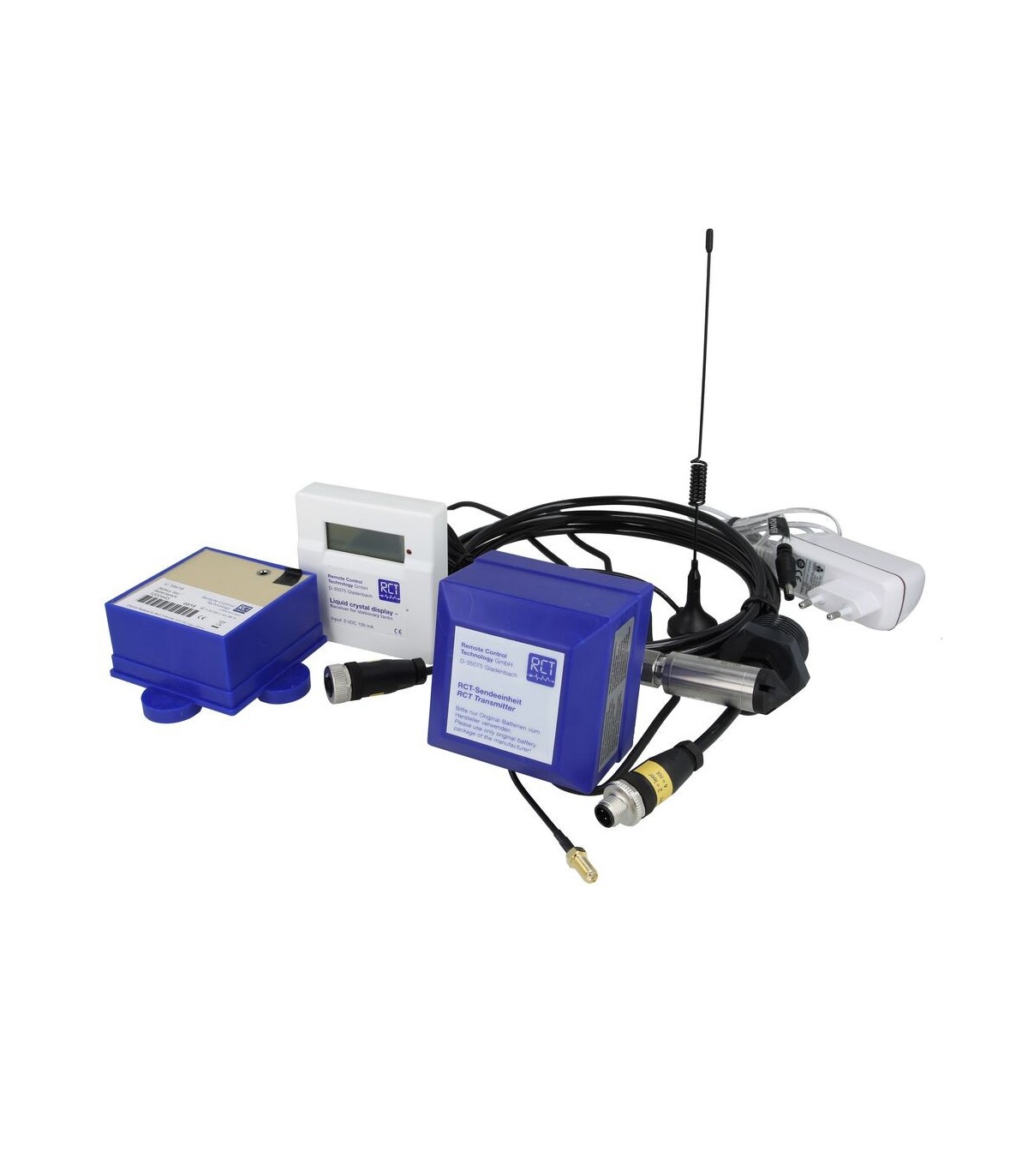 Rct 620 lcd, pressure sensor level controller, wireless, max. 500m