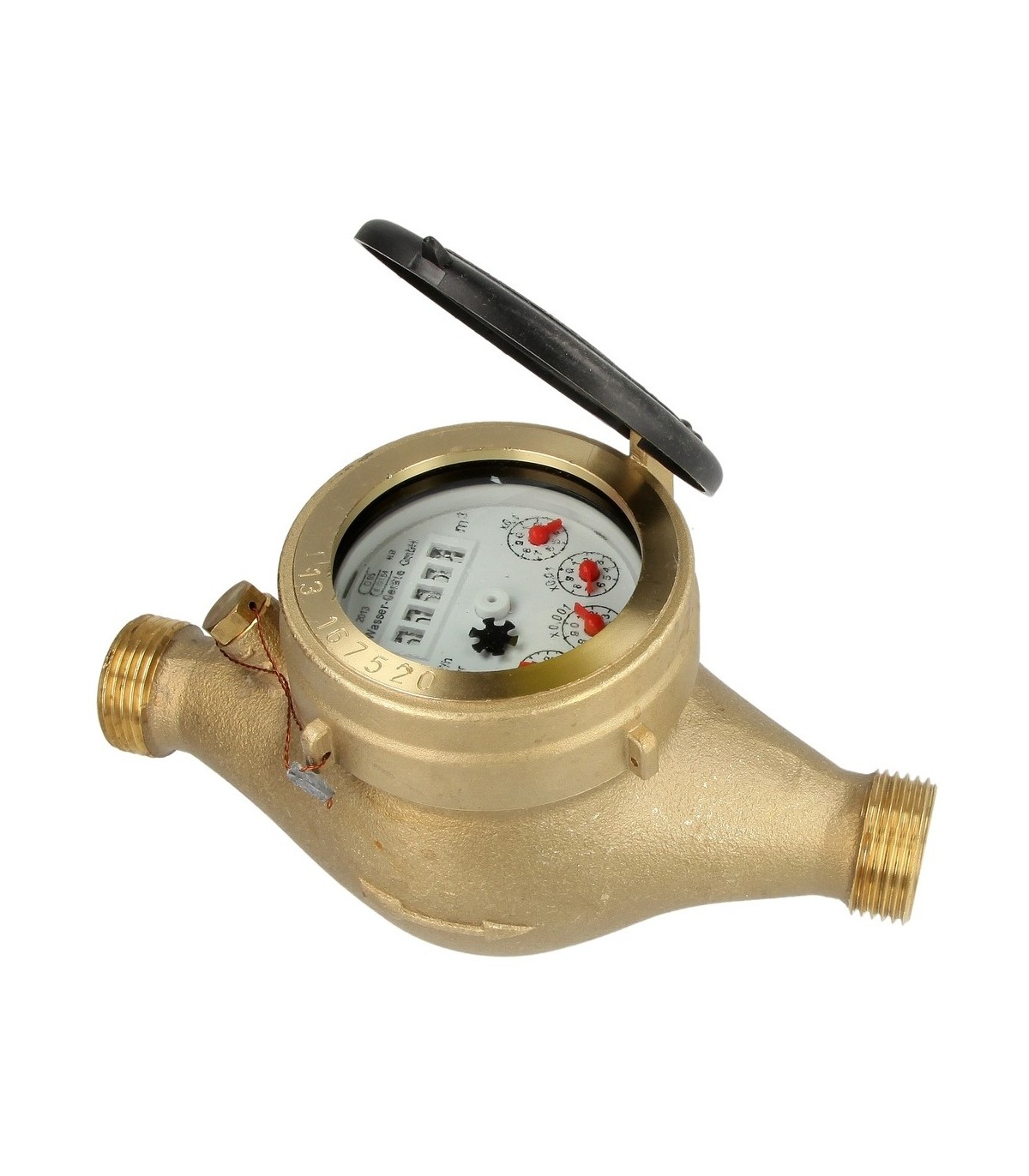 Multi-jet domestic water meter 4.0 m3 including calibration