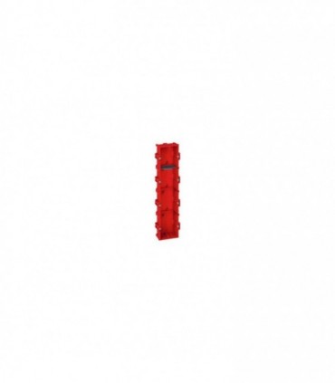 Caja 4 posiciones, 8/10 módulos, P:40 mm horizontal, tornillo/griffee ...