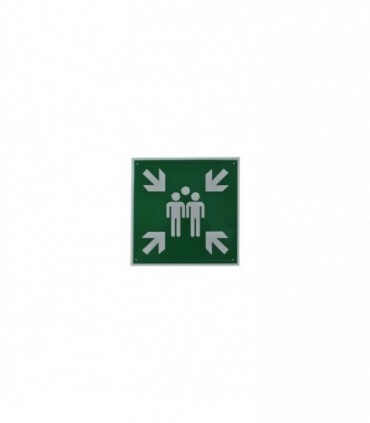 Symbol Treffpunkt 500 x 500 alu