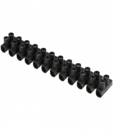 Werit connecting terminals 12 poles black section max.10 mm2