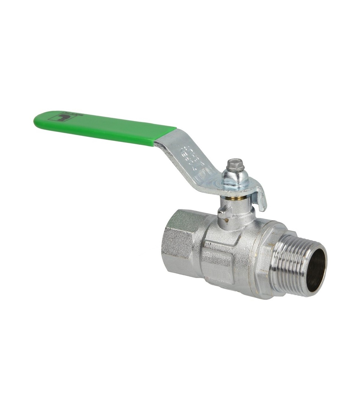 DVGW ball valve,3/8FF/FM, dn 10, 50bar, steel lever