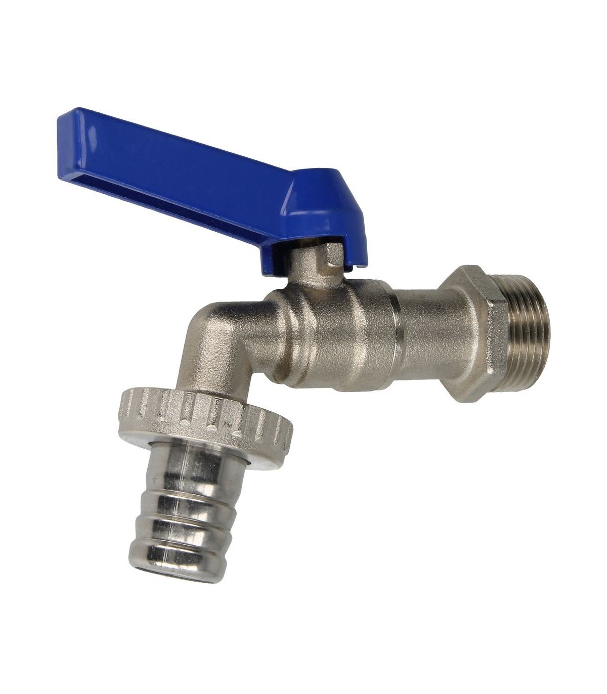 3/4’ flow valve short lever and hose connection