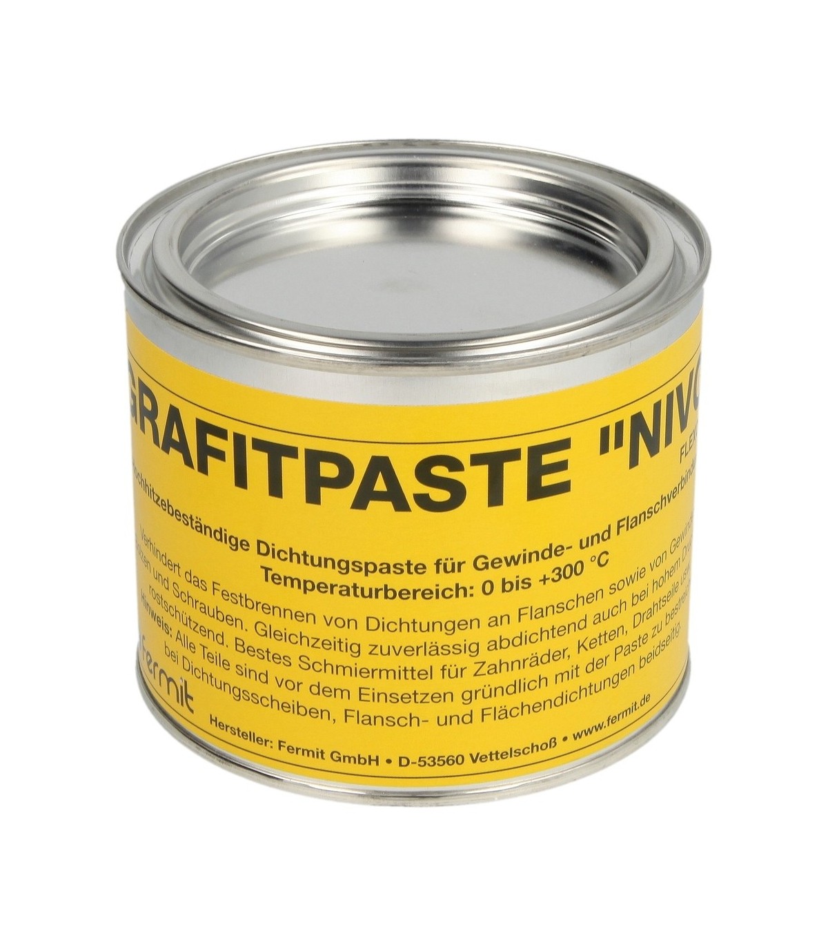 Mastic graphite Fermit Nivo Flexoperm boîte 500 g