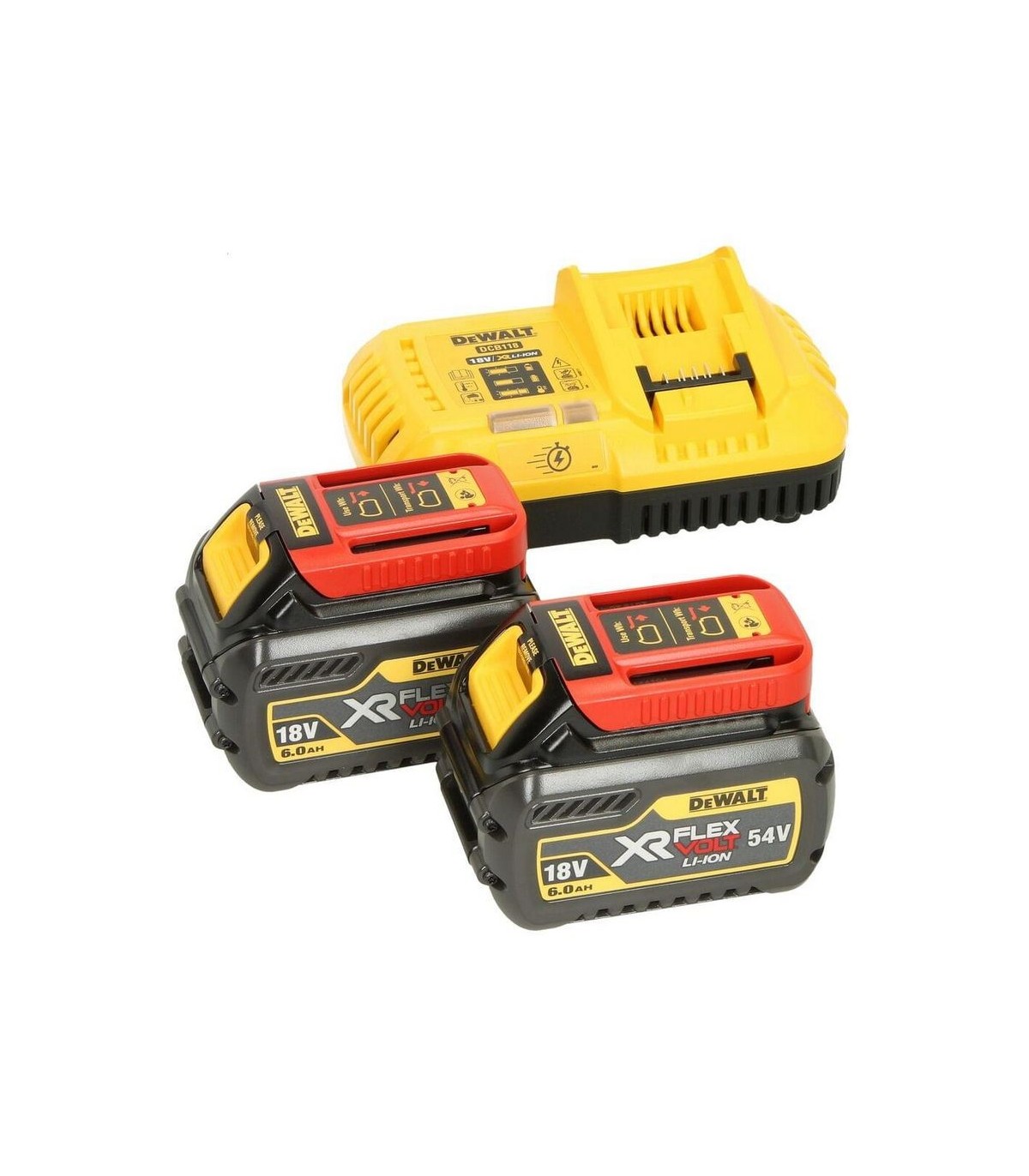 Lot de 2 batteries XR FLEXVOLT 18V et 54V