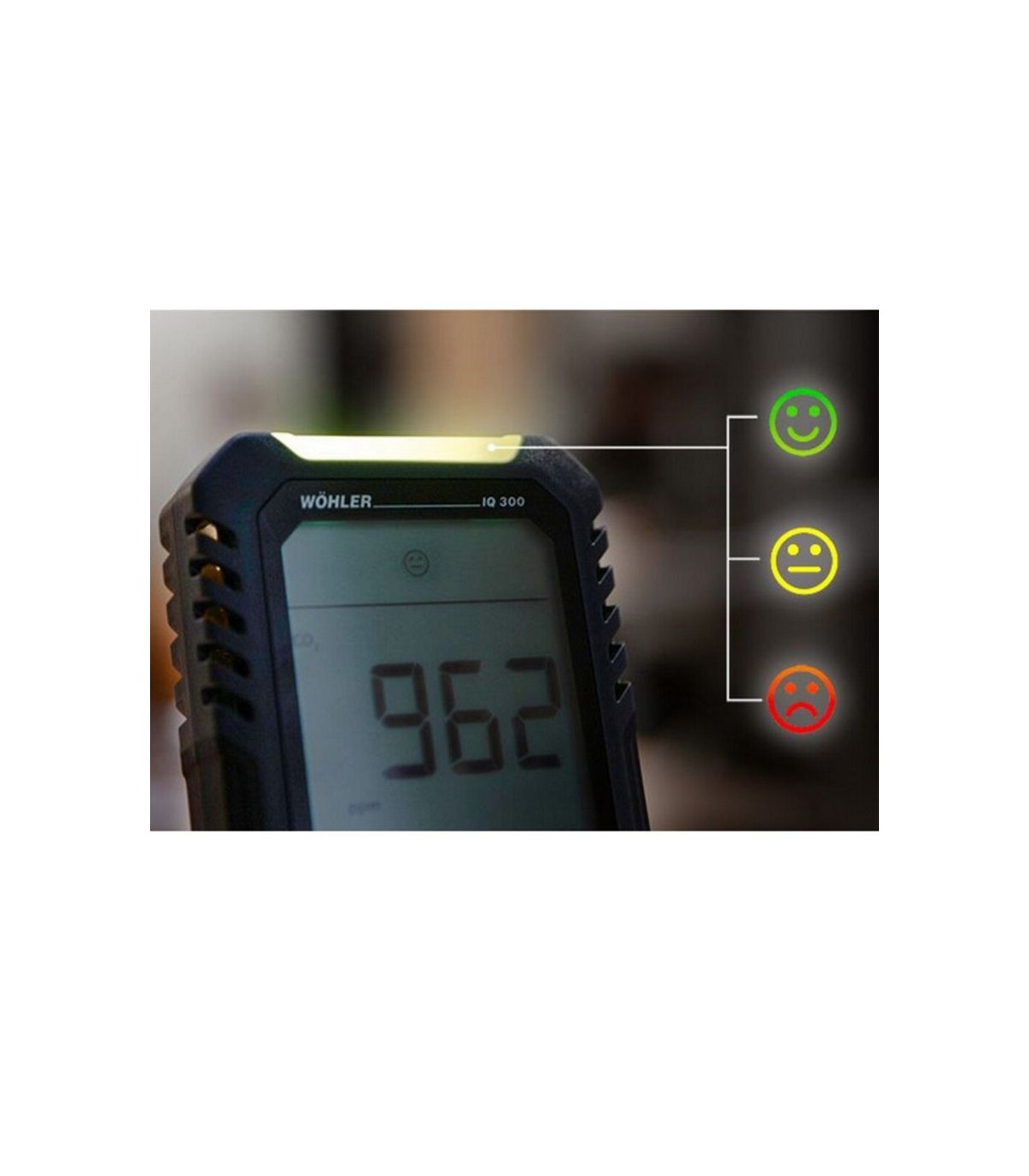 CO? meter with signal for ambient air monitoring