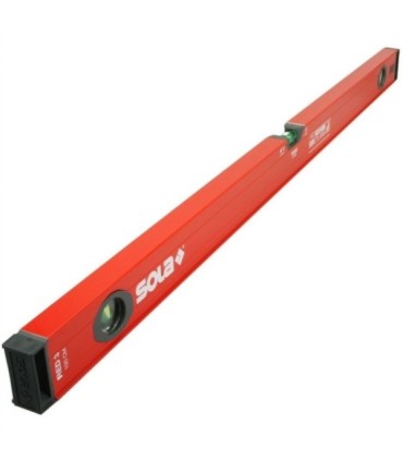Red 3 100 bubble level with very robust aluminium profile