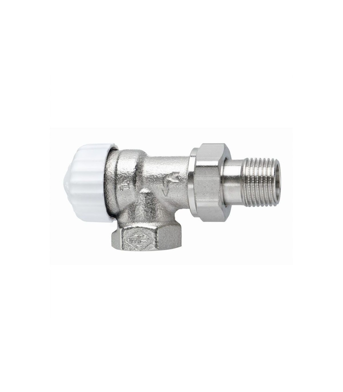 Corps de vanne Heimeier 3/8'' équerre circulation inversée