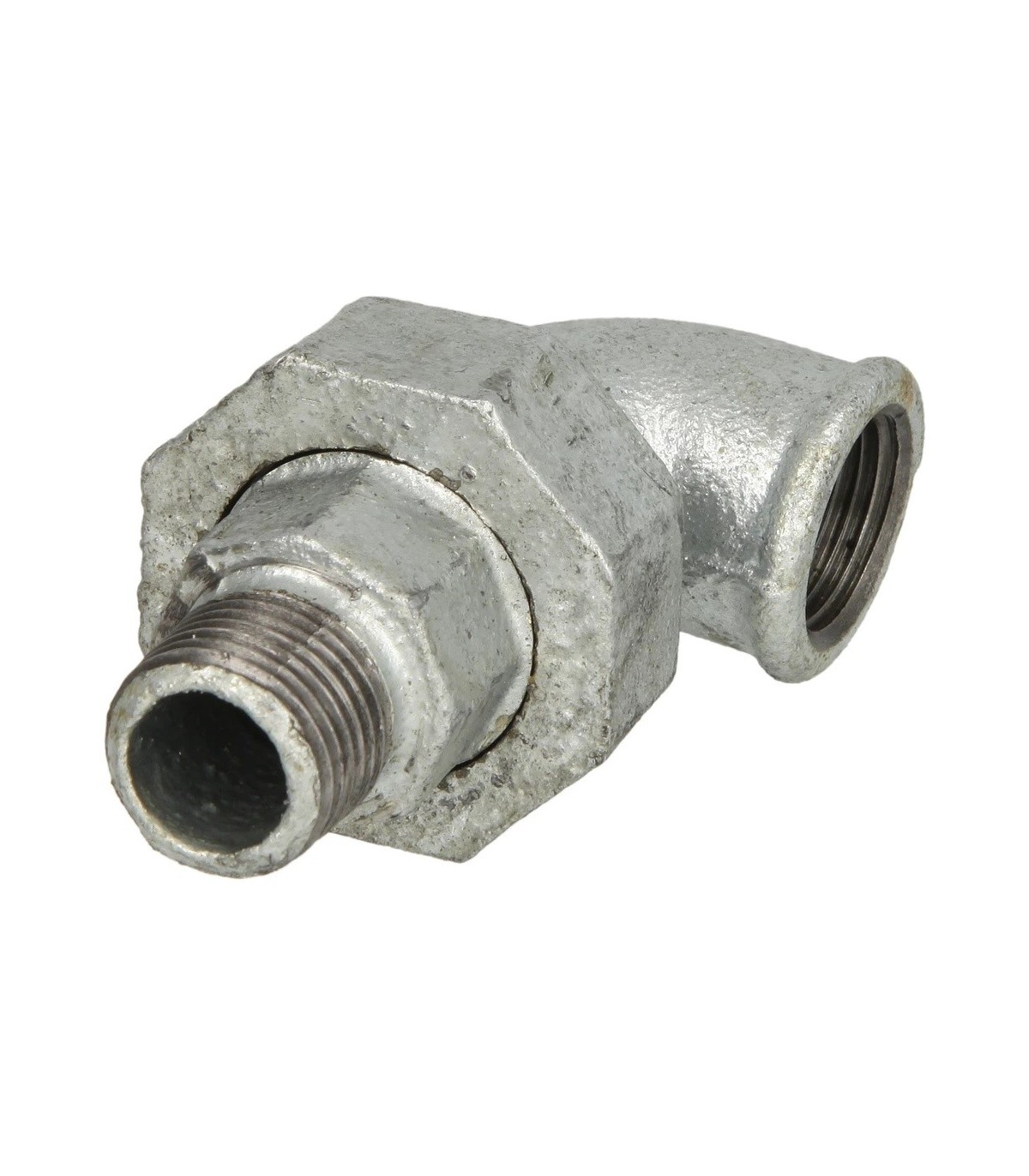 Raccord en fonte malléable raccord coudé 2’’ FF/FM étanchement conique